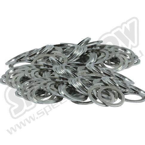 Aluminium Crush Washers - 1\/4” BSPP \/ 10 Pack