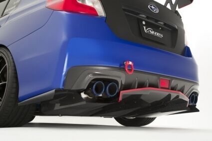 GENUINE VARIS REAR DIFFUSER (HALF) CARBON FOR SUBARU WRX STI VAB 2015