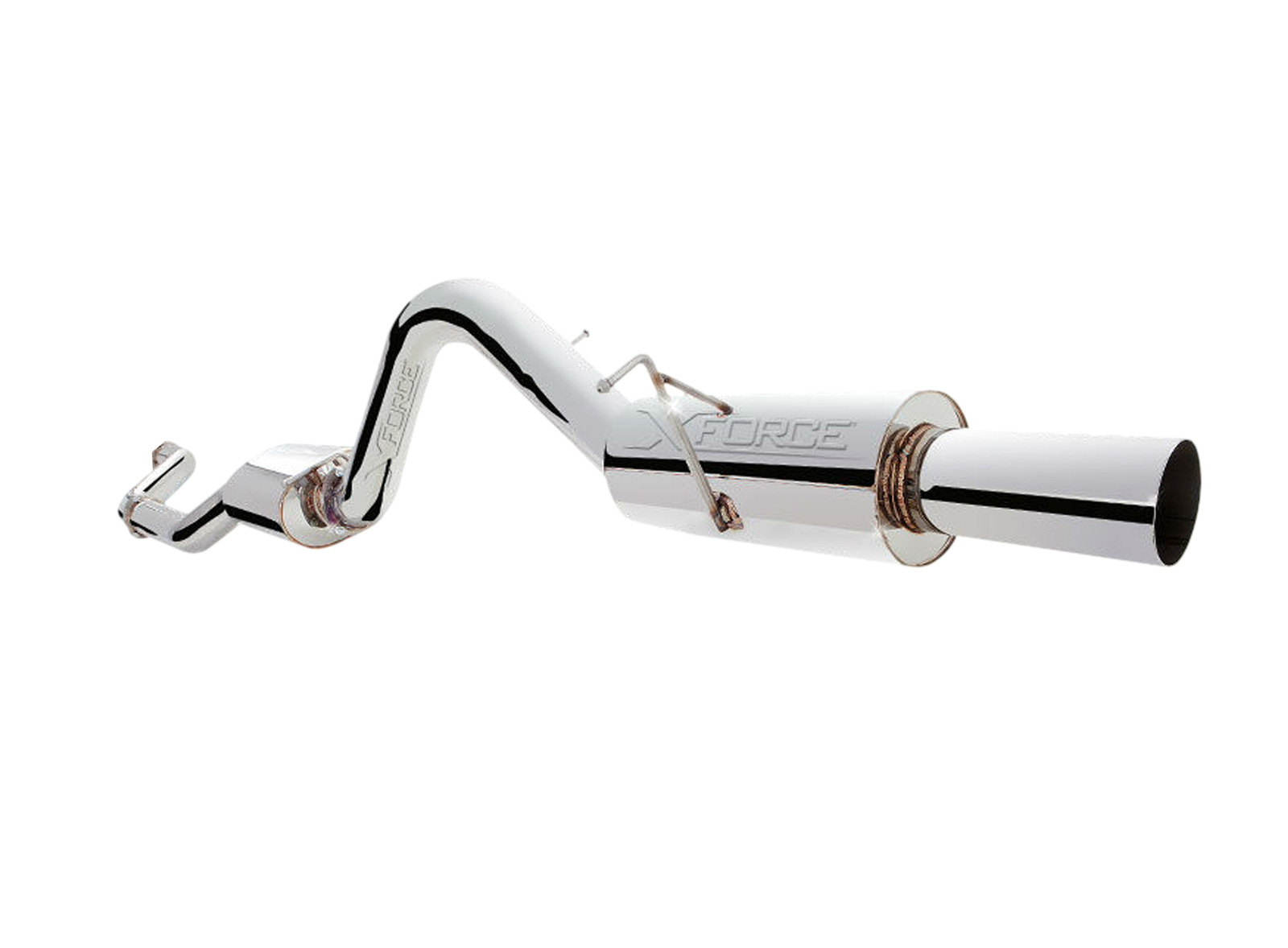 XForce ES-FG61-TBS 4in Turbo-Back Exhaust - Stainless (Falcon FG XR6/G6 ...